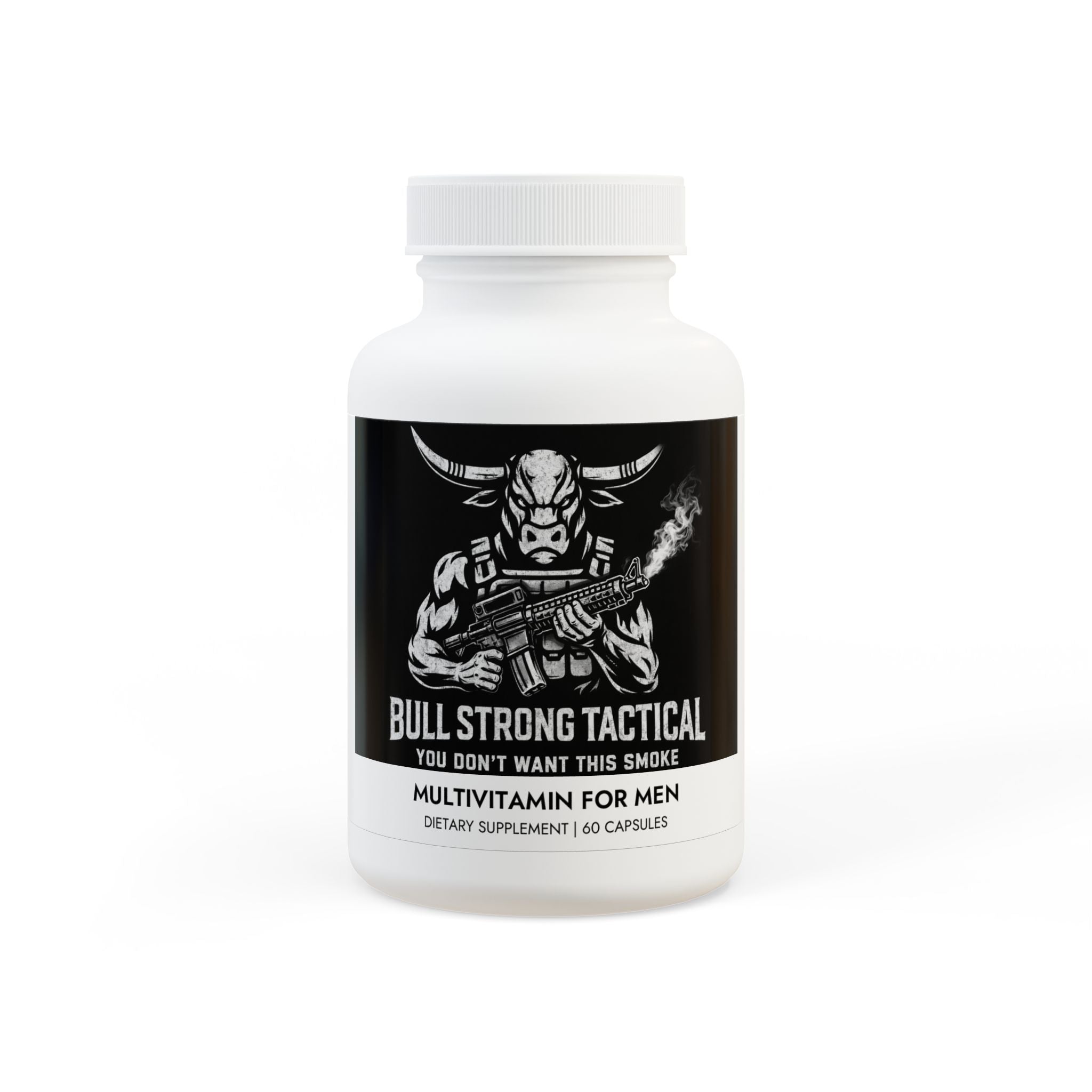 Multivitamin for Men Supplement (60 Capsules) – Bullstrong Tactical